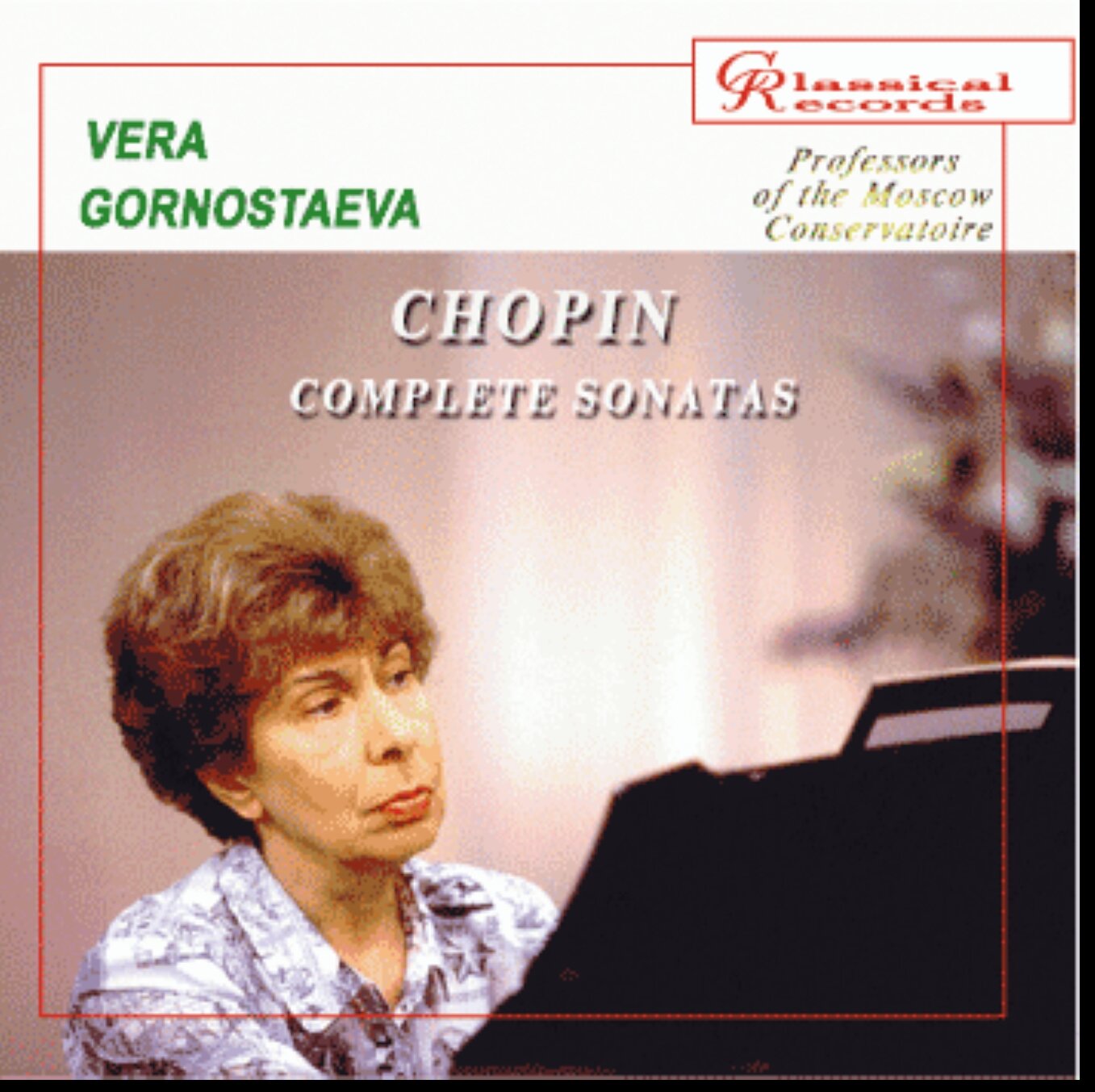 Компакт-диск Vera Gornostaeva Chopin Complete Sonatas / Горностаева играет все сонаты Шопена (CD)