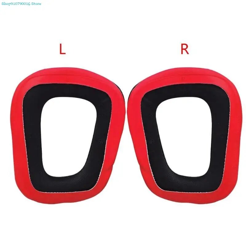 Амбушюры для Logitech G331 G332 G432 G431 G230 G231 G930 EarPads-Red