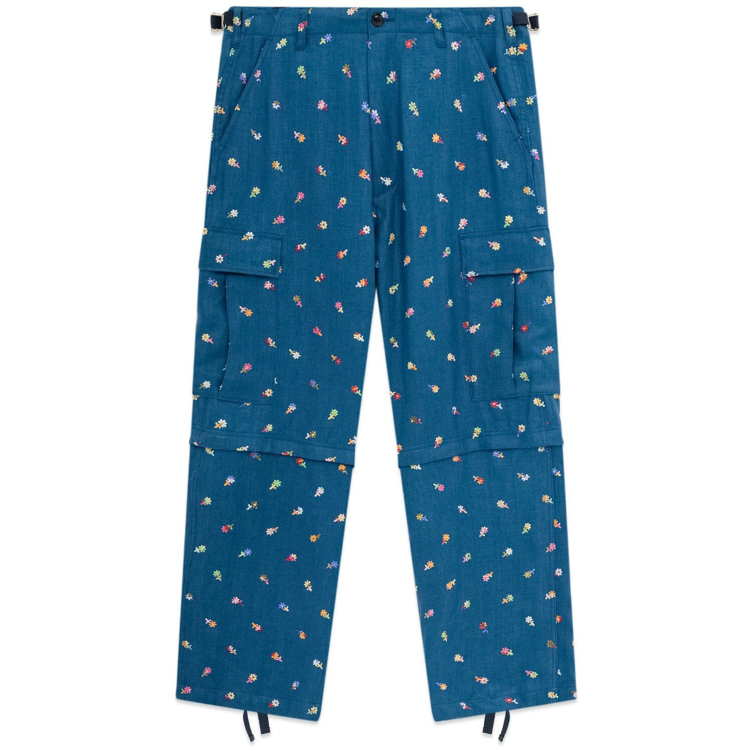 Брюки Брюки Vowels Linen Convertible Cargo Pants
