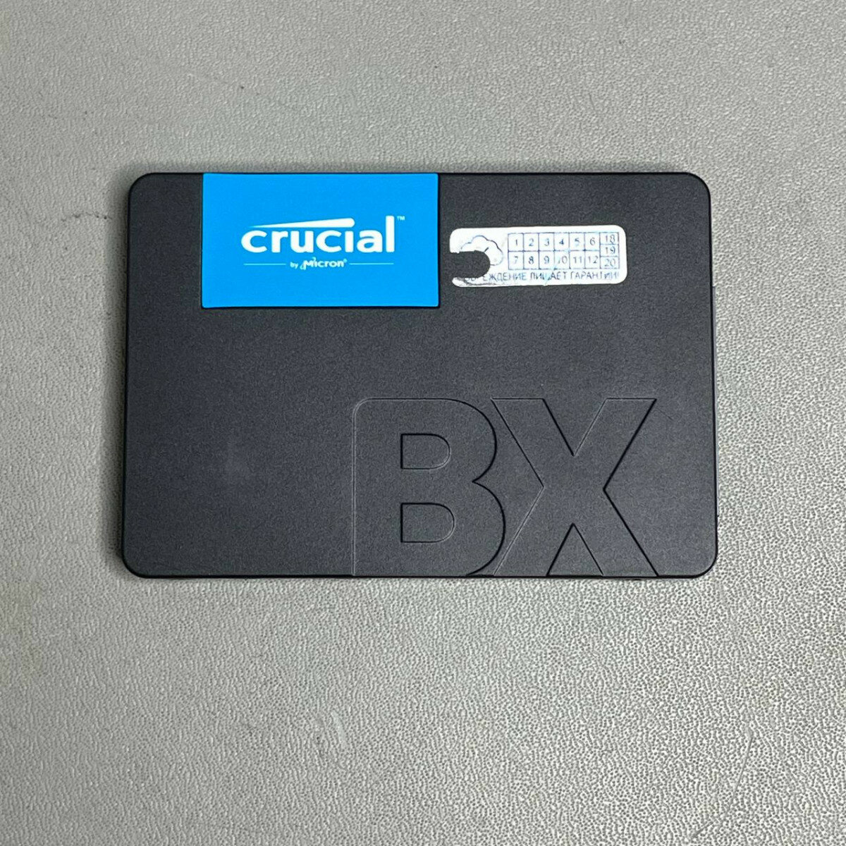 SSD-накопитель Crucial BX500 CT240BX500SSD1, 240GB, 2.5", SATA-III