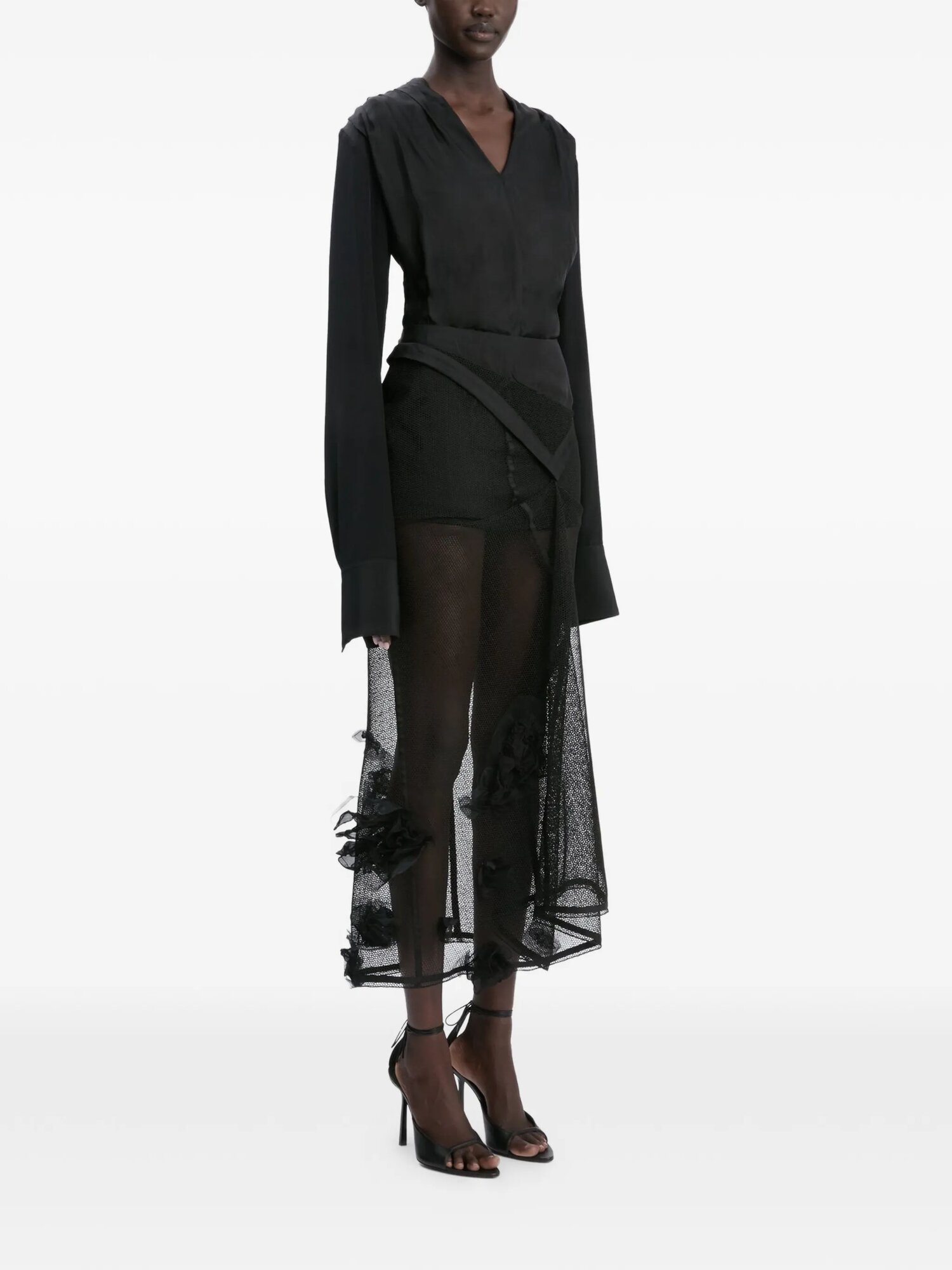 Юбка Victoria Beckham Basque, размер 6 — фото 1