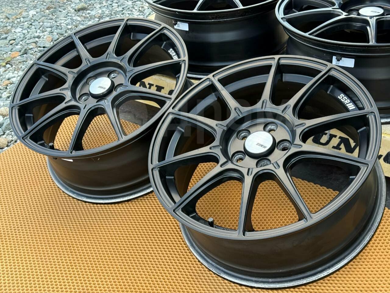 Диски автомобильные R17, Made in Japan! Оригиналы SSR Tanabe GTX001 17 дюймов, 5x100 (7J, ET50) 4шт.