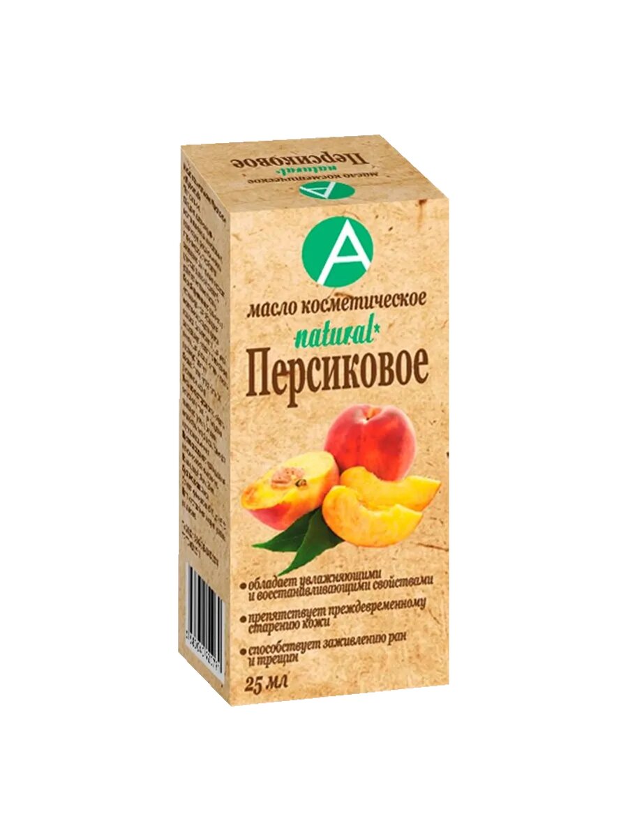 Персиковое масло, масло косметическое, 25 мл, 1шт, КОК РОШ