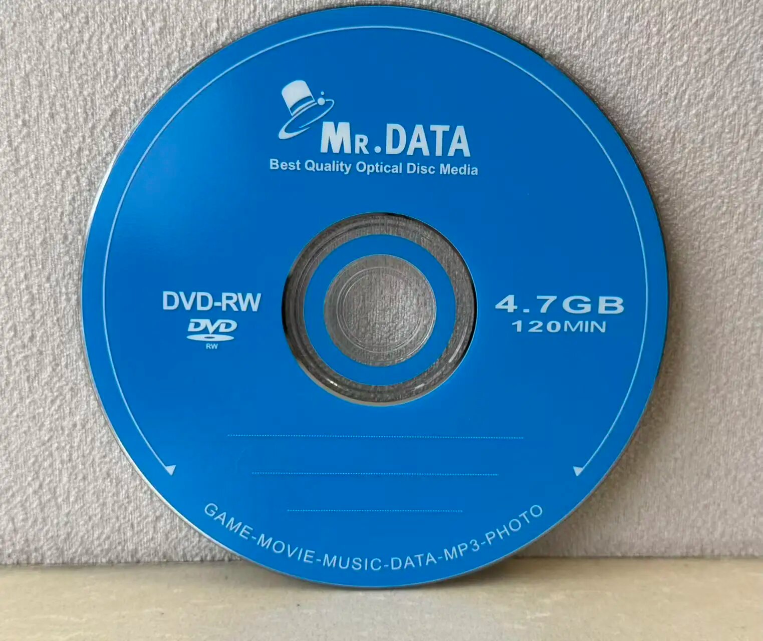 Оптовая продажа, 5 дисков Mr Data Grade A 4,7 ГБ, чистые печатные DVD RW диски