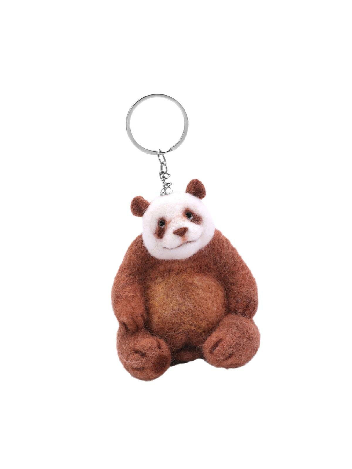 Набор для Валяния Иголками для начинающих Little Panda Шерстяной Войлочный Набор с Инструкцией