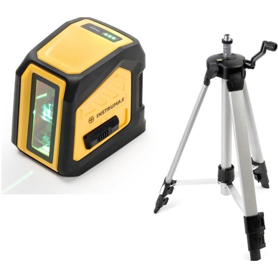 Комплект: лазерный уровень Instrumax LINEPRO CROSS + штатив 1/4 (5/8)" TR-120 (IM0182_K)
