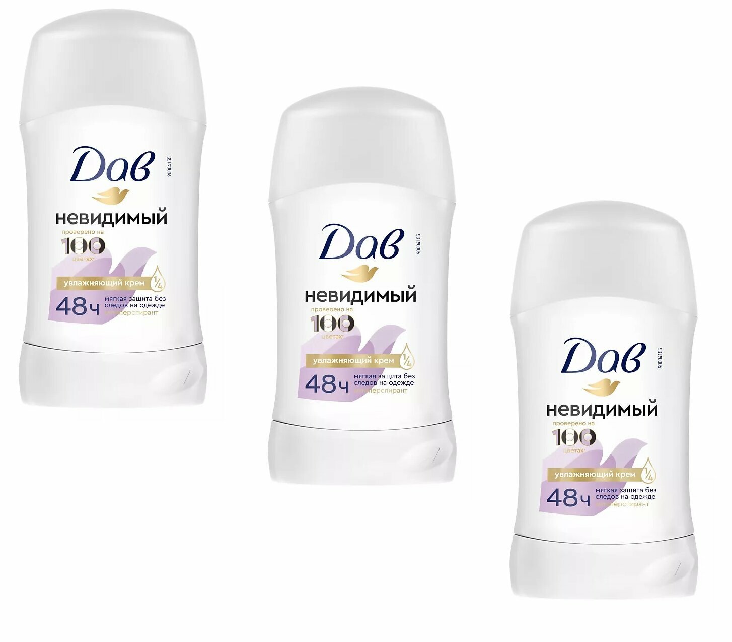Део-стик Дав Невидимый, 40мл 3шт