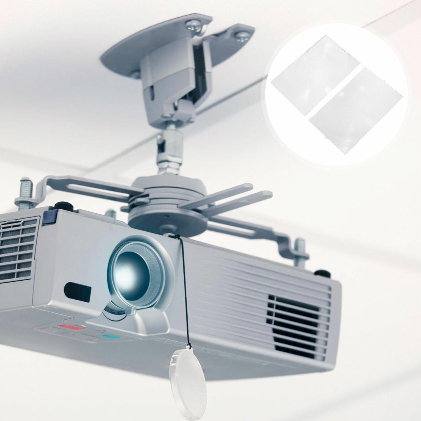 2 Штуки Френельевых Линз, Высокая Прозрачность, Для Проекторов И Оптических Экспериментов, Из АБС-пластика