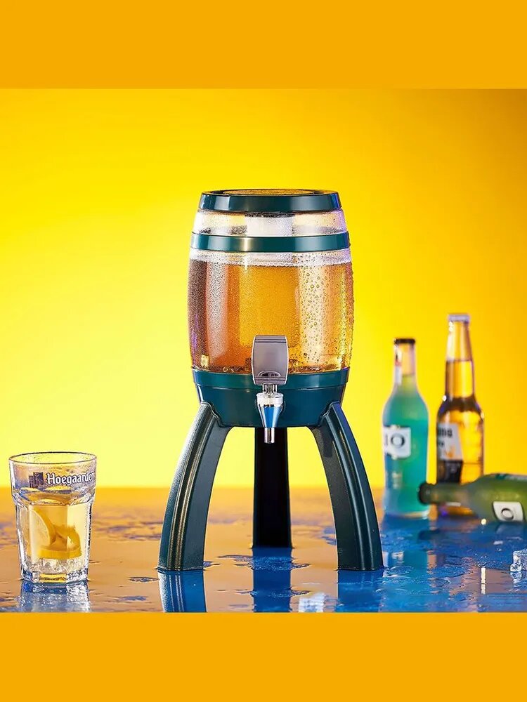 Диспенсер для напитков 3 литра для пива, коктейлей, соков | Диспенсер настольный