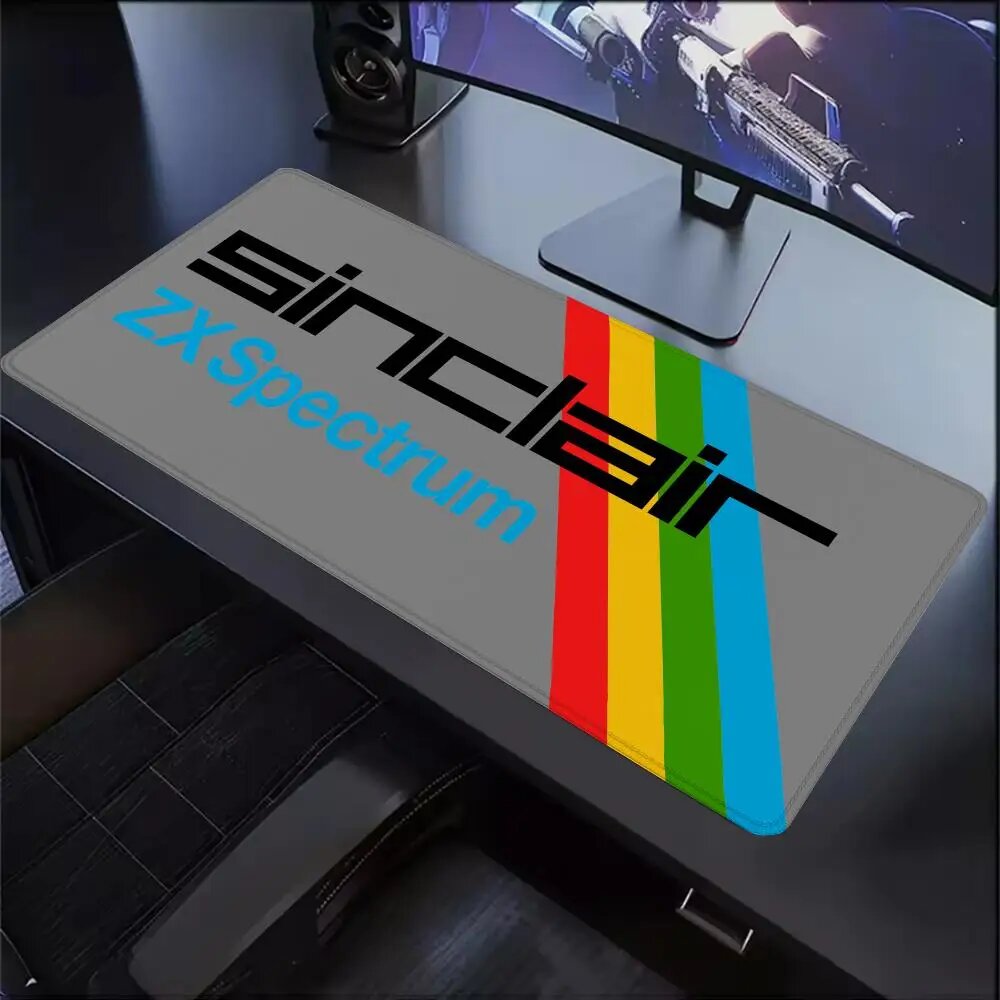Коврик для мыши Sinclair ZXSpectrum, черный, 90x40 см