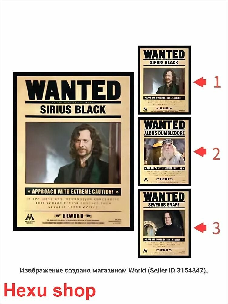 Постер "Гарри Поттер E", 39.5 см х 29.5 см