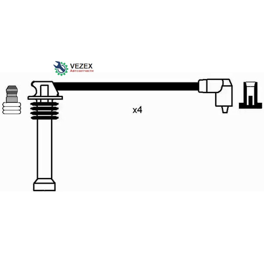NGK-NTK 8542 Провода высоковольтные RCFD808
