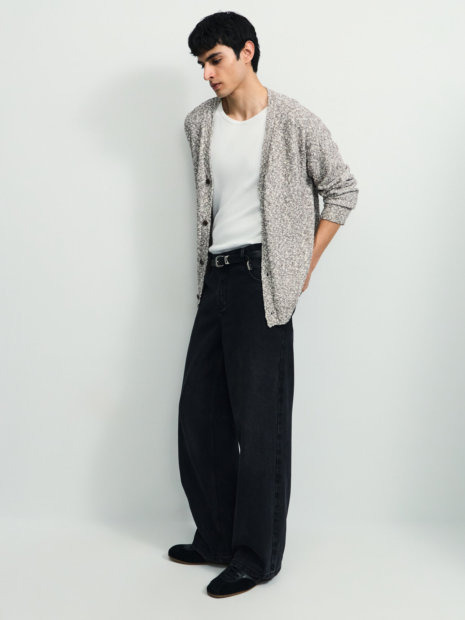 Джинсы широкие Man 