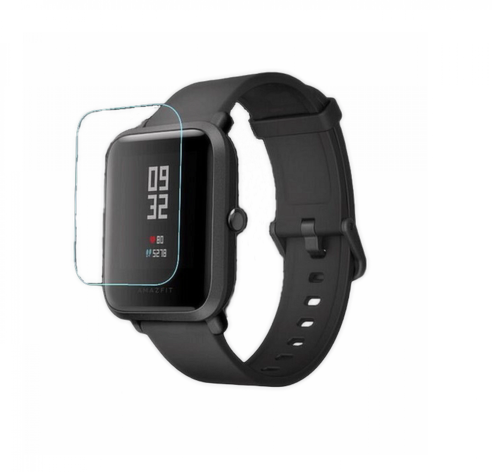Защитная пленка MyPads для смарт-часов Amazfit Bip и Bip Lite глянцевая