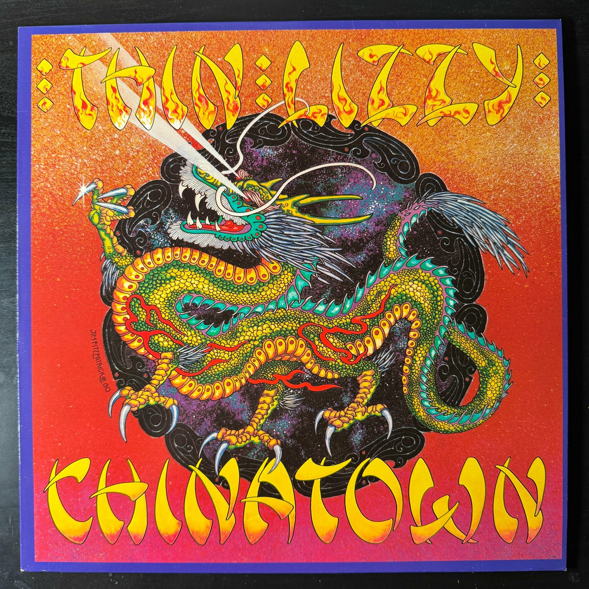 Виниловая пластинка Thin Lizzy Chinatown (Скандинавия 1980г.)