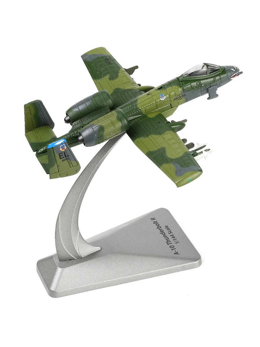 Штурмовик A-10 Thunderbolt II 1:144 металлическая модель