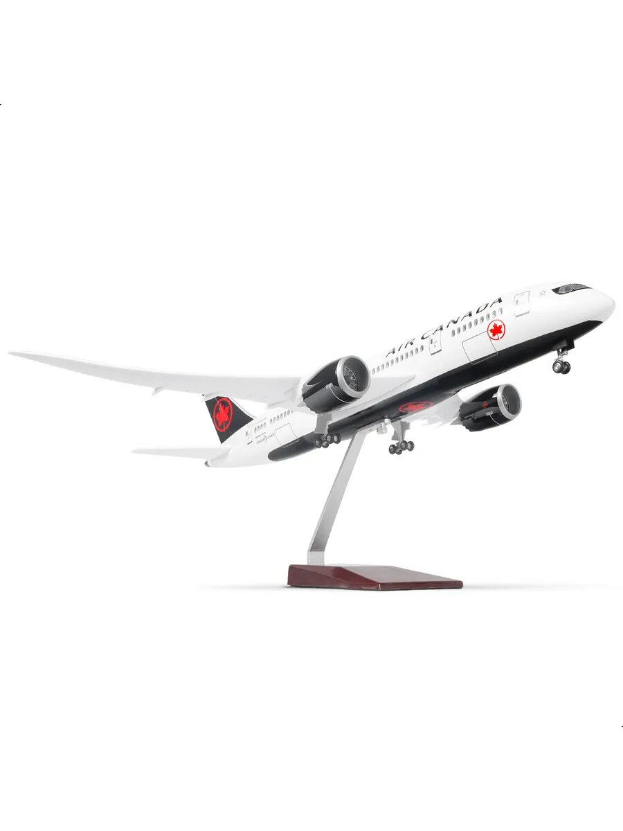 Модель Boeing 787-8 Canada 1:130 43 см с подставкой