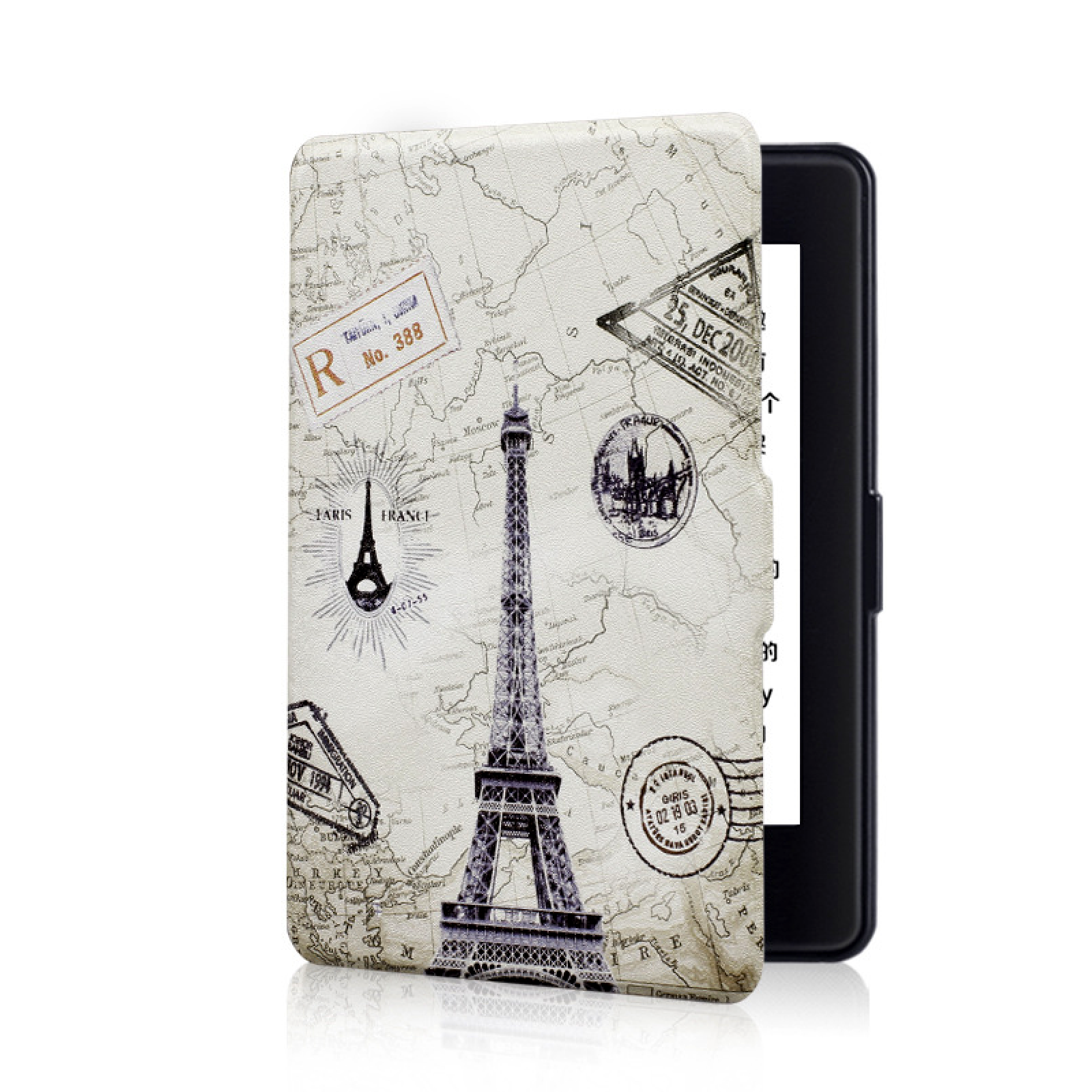 Чехол-обложка MyPads для Amazon Kindle 10 2019-2020 с магнитной застежкой и дизайном Париж