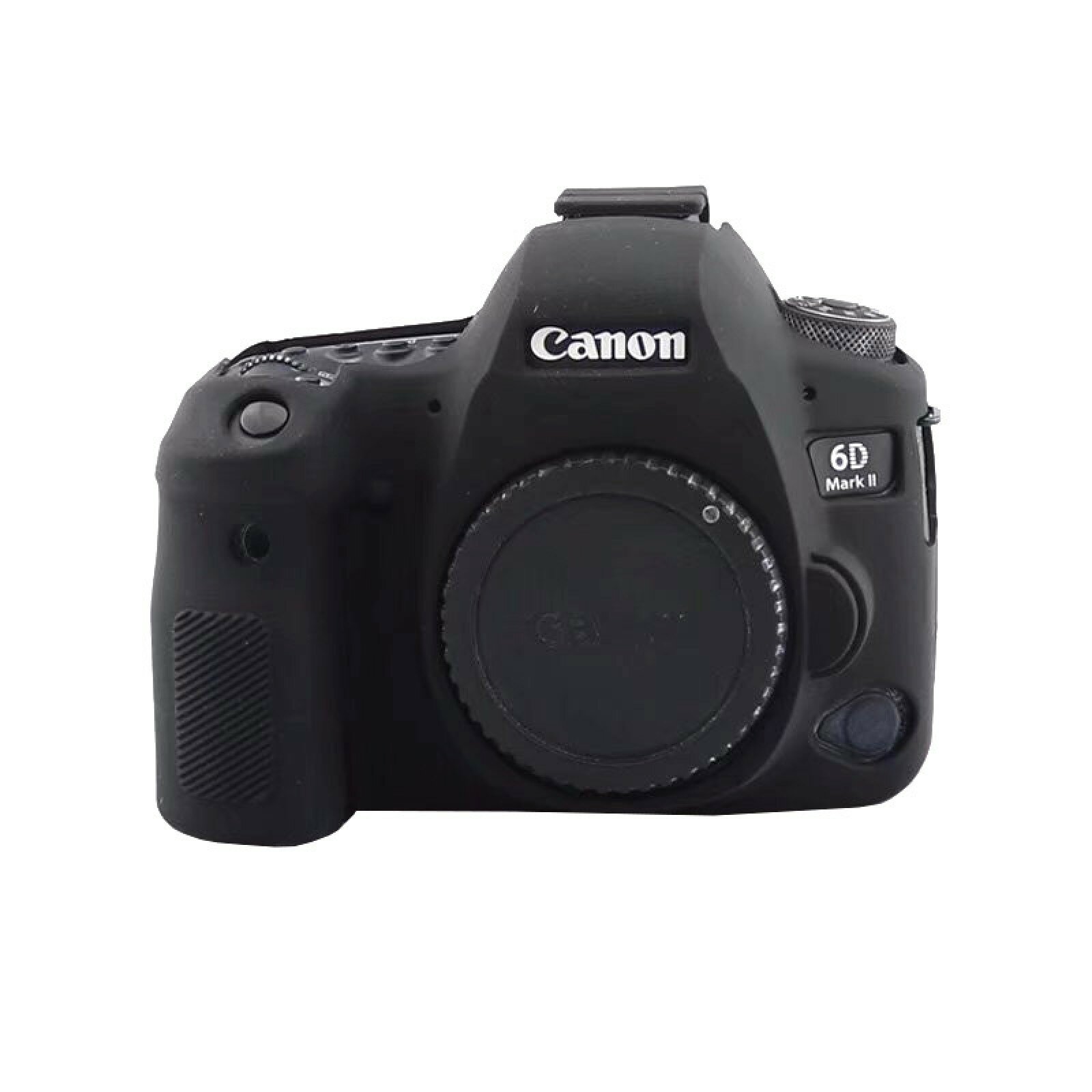 Силиконовый противоударный чехол MyPads для Canon EOS 6D Mark II ультра-тонкий черный