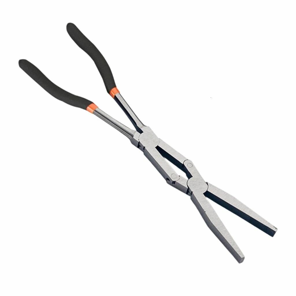 Сильные двойные плоскогубцы, - Плоский рот