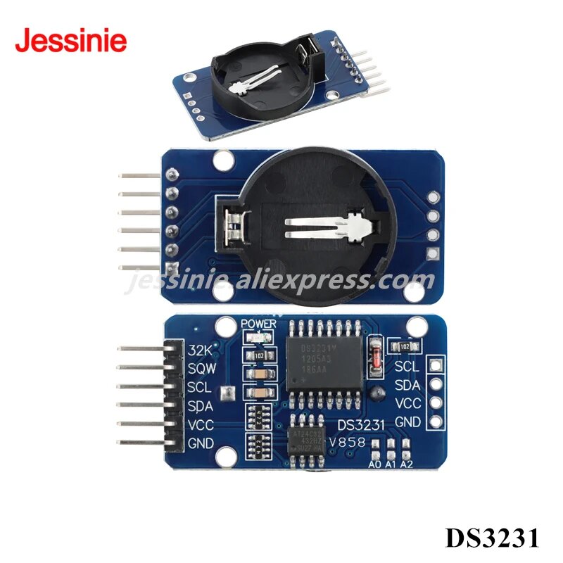 Модуль часов реального времени DS3231 Jessinie, 1pc