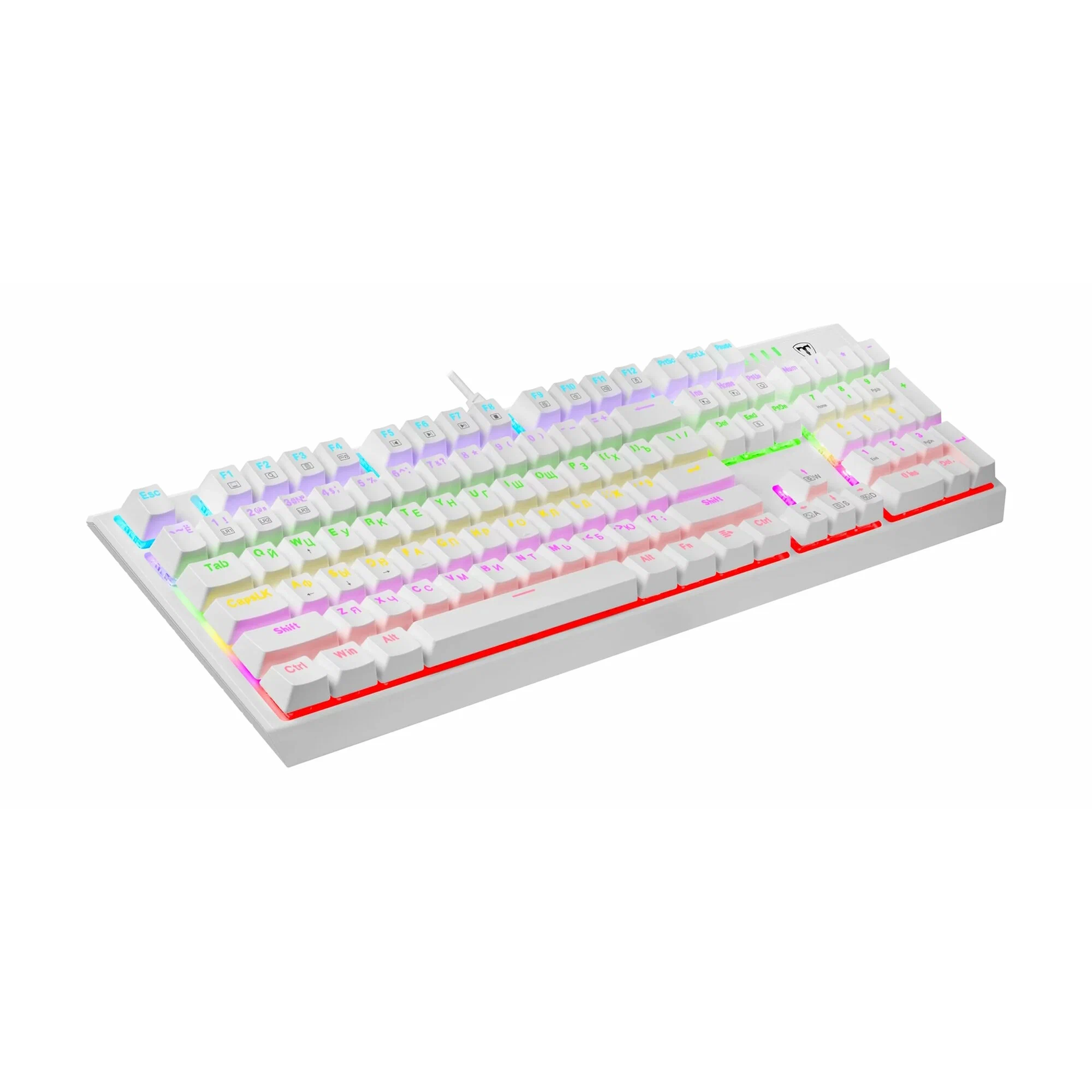 Клавиатура геймерская T (72374) Axis RU, радужн, белый
