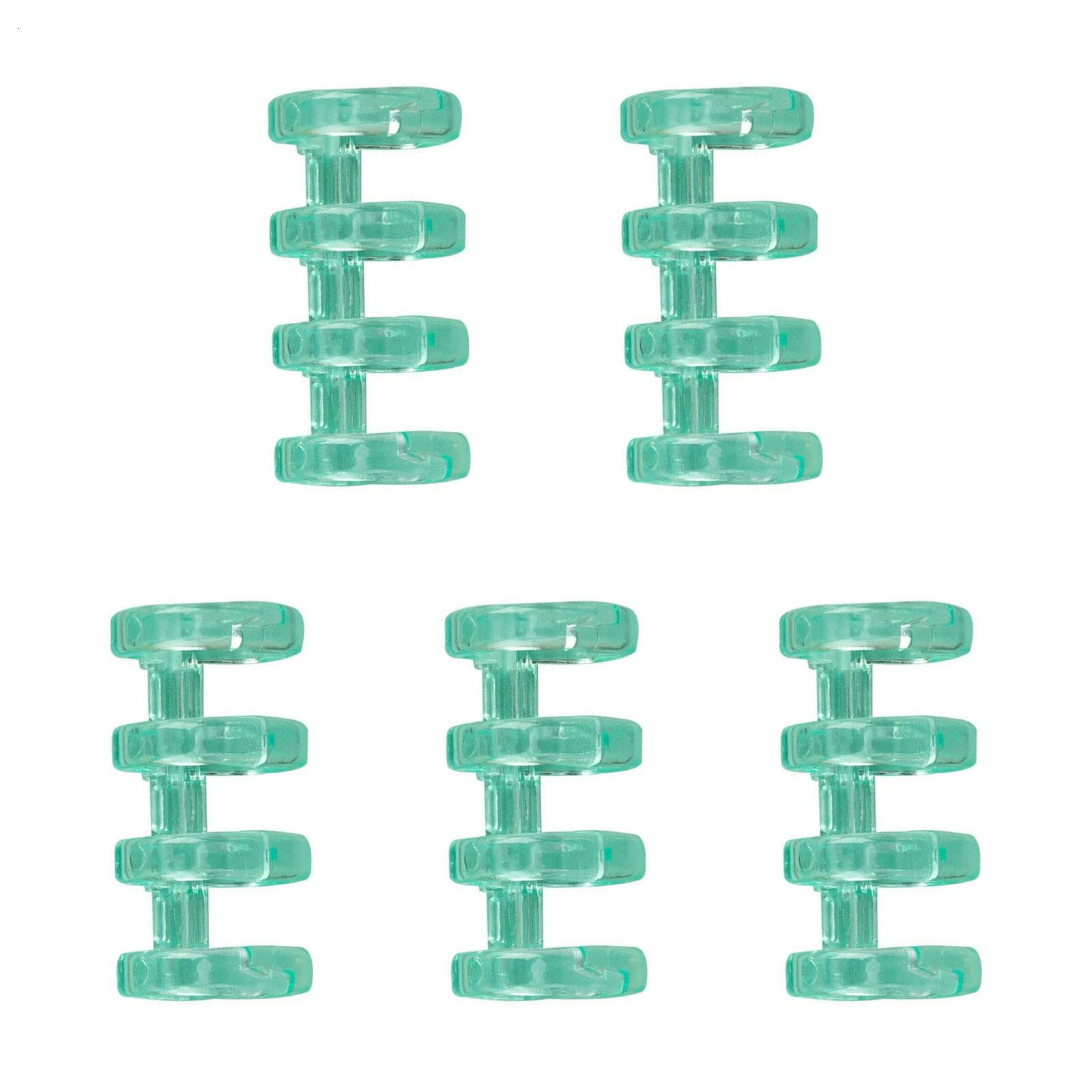 Кольца для дыроколов, 4 шт, Светло-зеленый