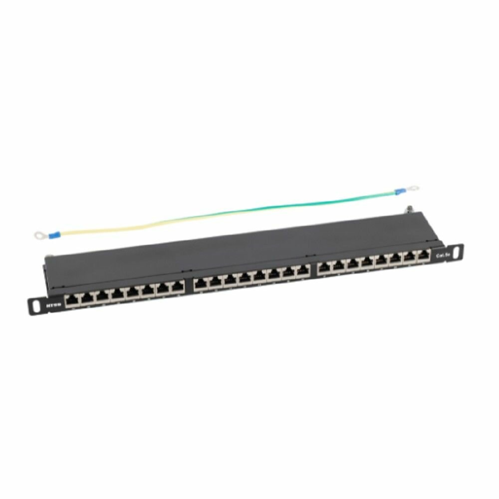 Патч-панель NTSS PREMIUM 0.5U 24 порта RJ45 FTP cat.5e
