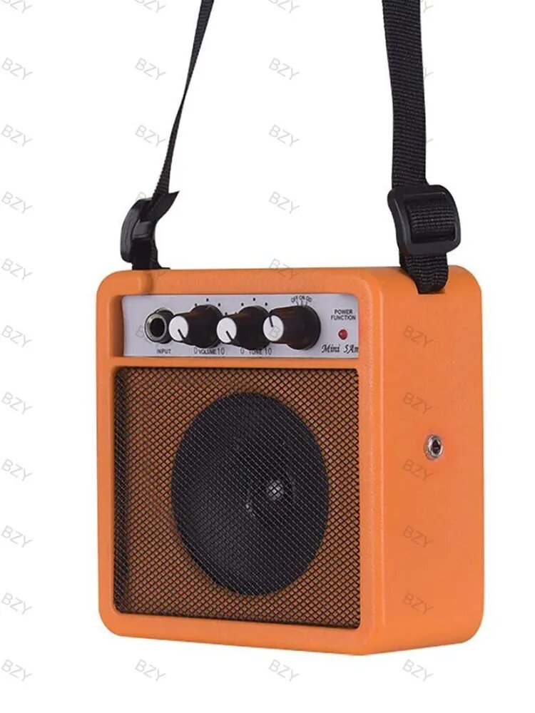 5W Mini Guitar Amplifier Orange Mini Amplifier Electric Guitar Amplifier — фото 1