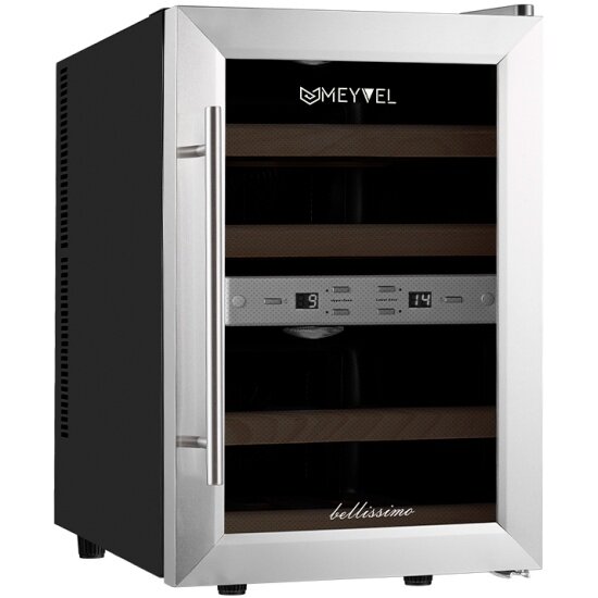 Винный шкаф Meyvel MV12-SF2 (Удобный), термоэлектрический