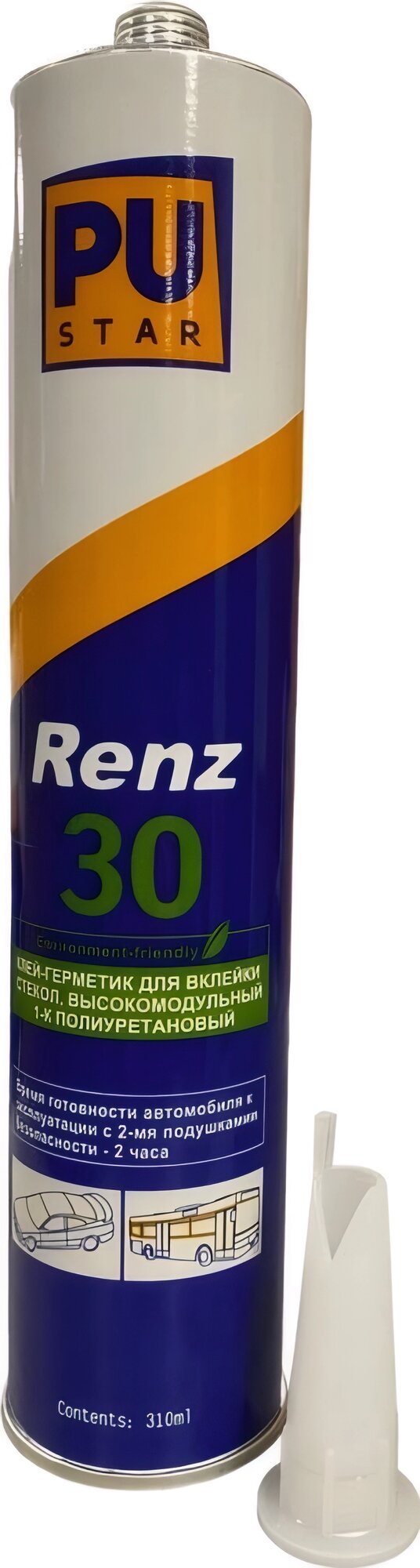 Клей для вклейки стекол RENZ R30.310