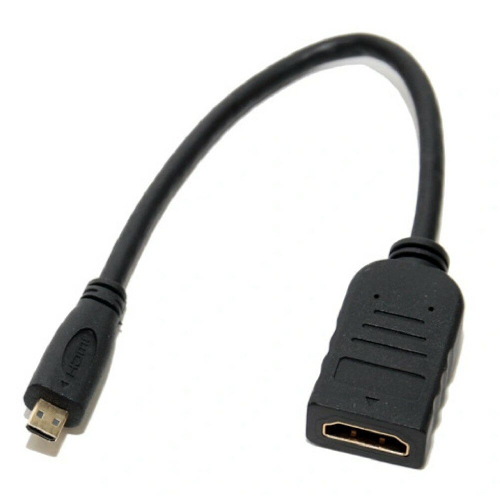 5bites переходник BC-HDM2AF Кабель- Адаптер HDMI F micro HDMI M 1.4B, зол. разъемы