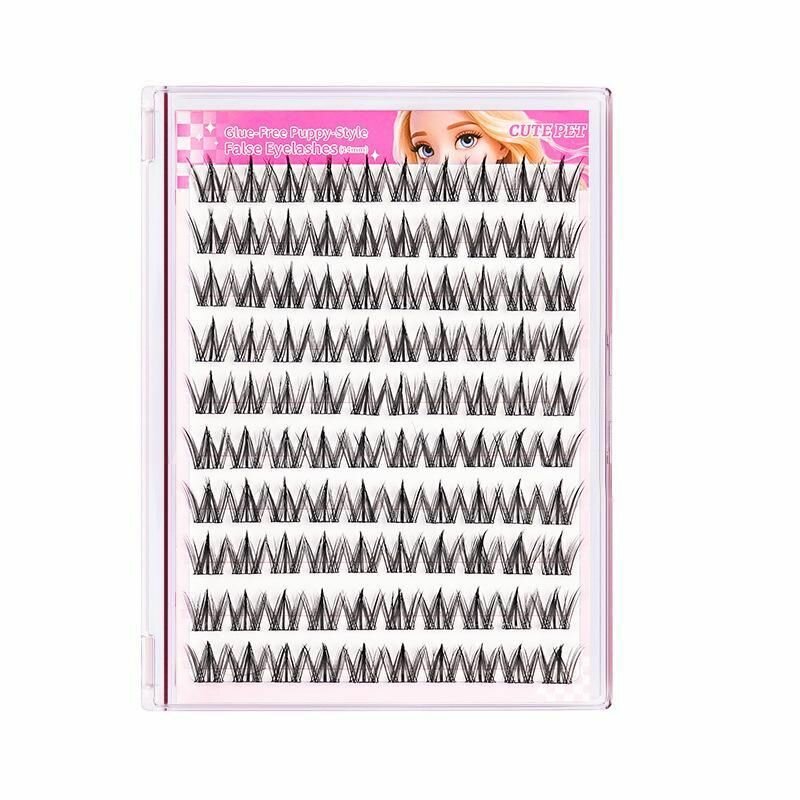 Ресницы накладные, самоклеющиеся, лисий эффект