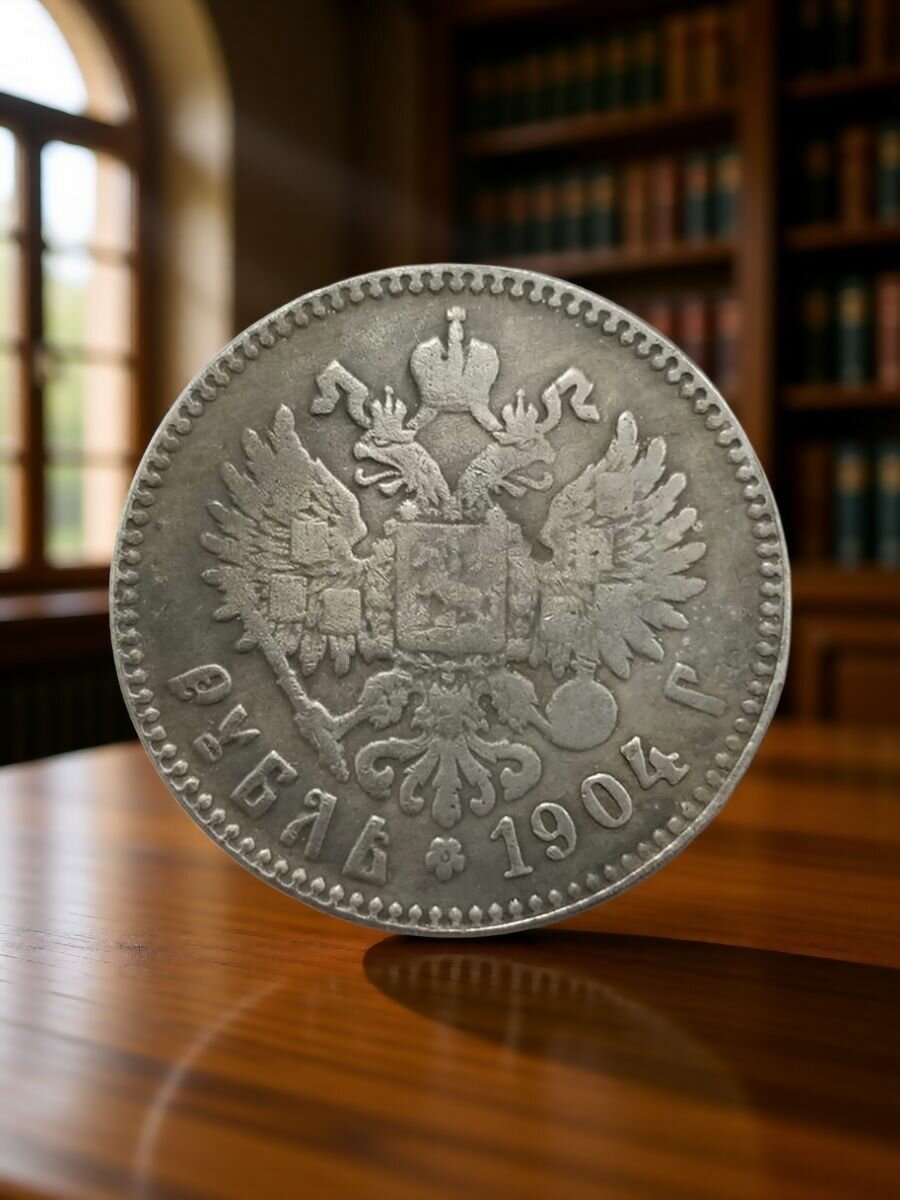 Российская Империя - 1 Рубль - Николай II 1904