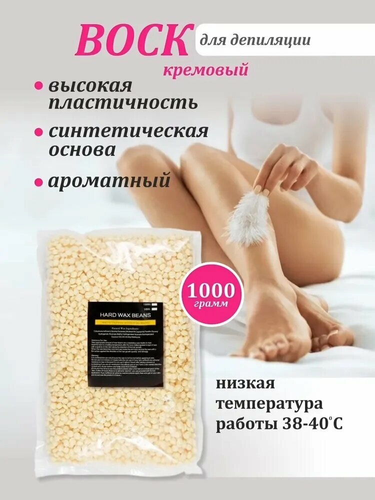 Воск для Депиляции в Гранулах / Крем.