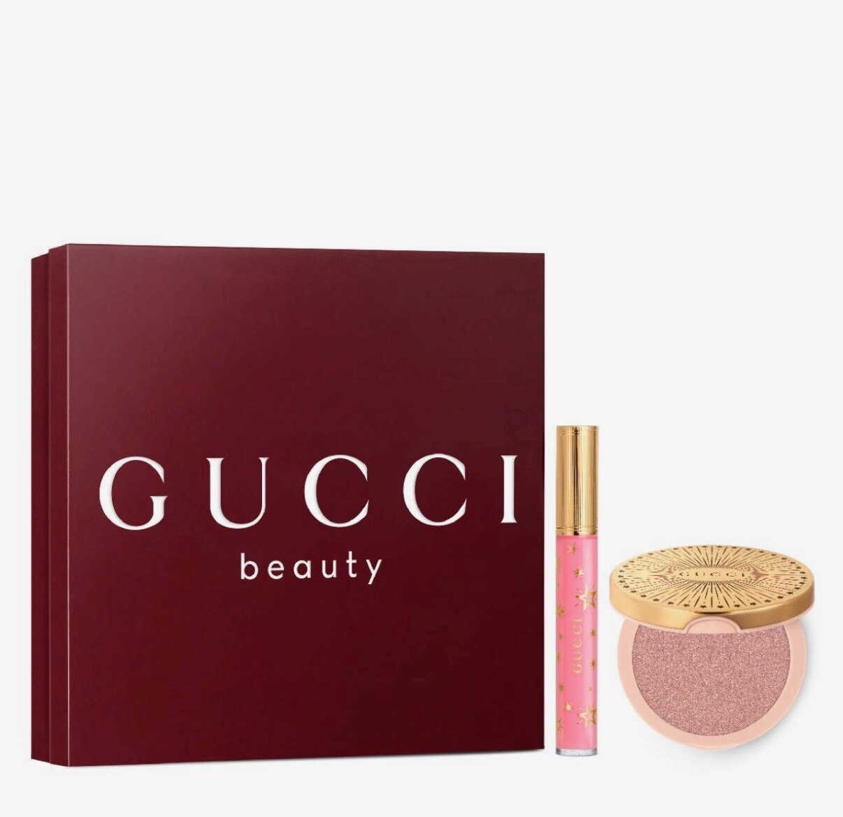 Подарочный набор Gucci Glow Highlighter & Lip Gloss Gift Set