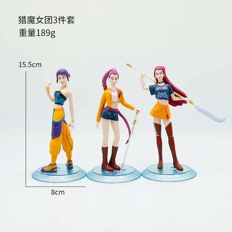 Фигурка Демонический охотник в стиле корейских идолов, акрил, 200 120 50 мм