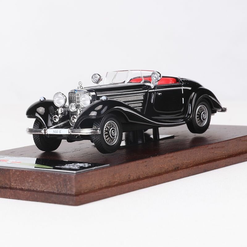 Liberty 1:64 Mercedes-Benz 500K Классический винтажный автомобиль, модель из литого металла