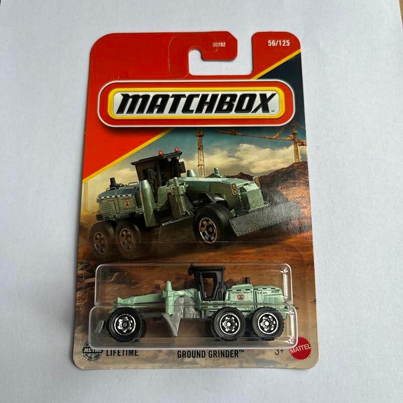 Matchbox Mattel 1:64, литой автомобиль модель машинки 25M/L серии(56 GROUND GRINDER)
