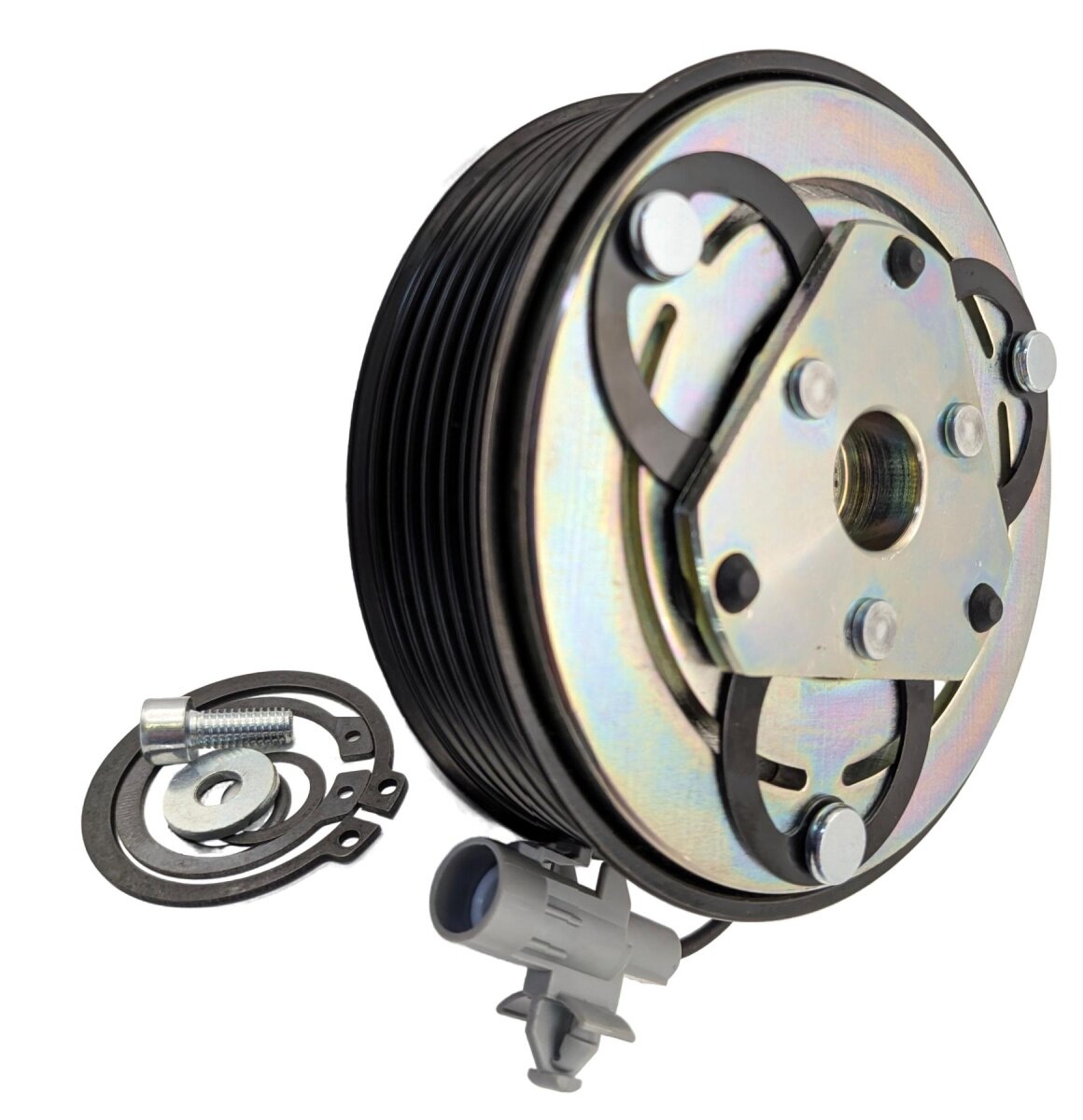 Муфта компрессора кондиционера 6453RJ для Peugeot 107 1.0, Citroen C1 1 пок. 1.0 (2005-2014)