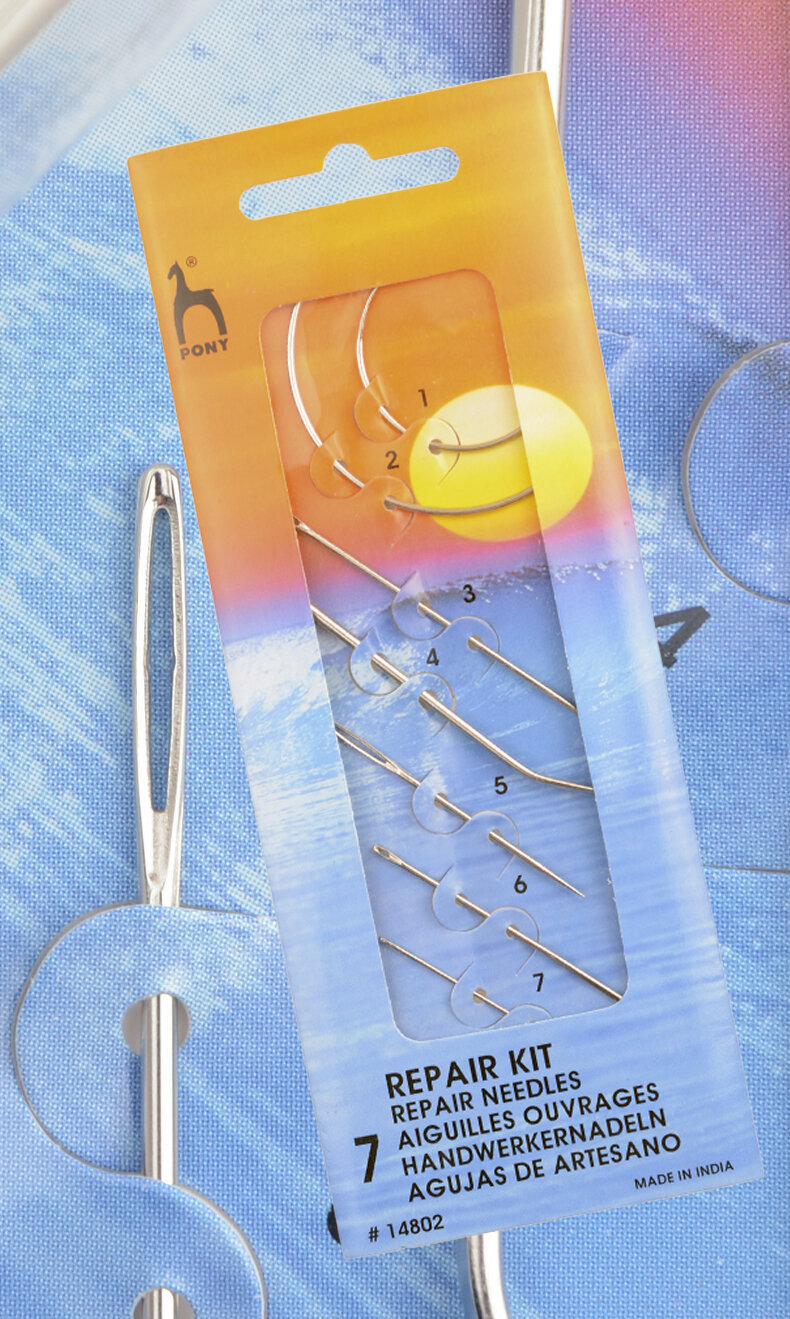 Индийский импортный набор игл для ручного шитья, 50 игл, 7 игл специального назначения