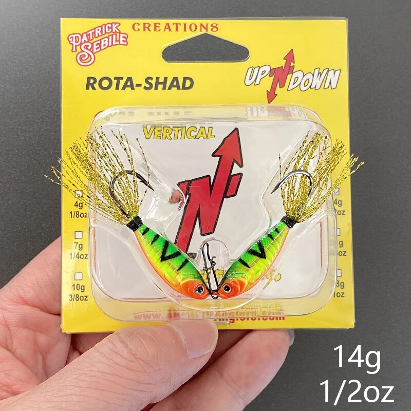 Приманка Rota-Shad Vertical 1/2oz 14gC