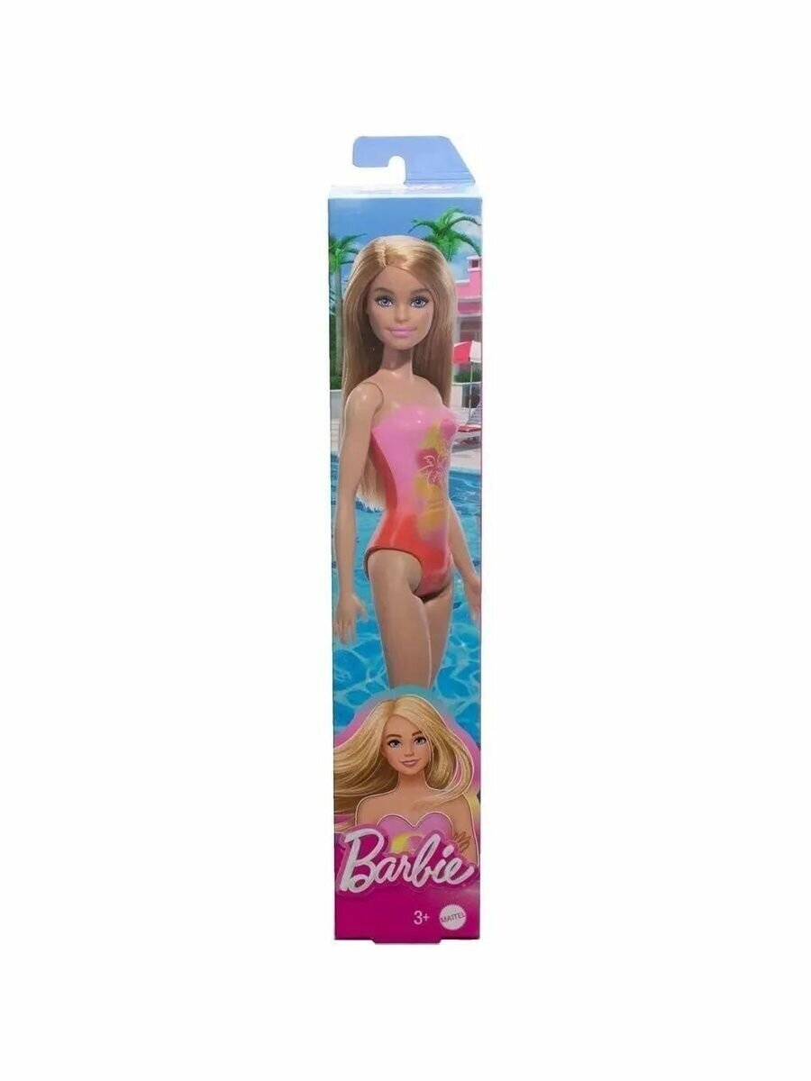 Кукла Mattel Barbie в купальнике HPV19