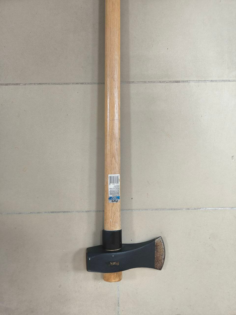 Колун кованый в сборе 3.0кг (деревянное топорище) "PARK"