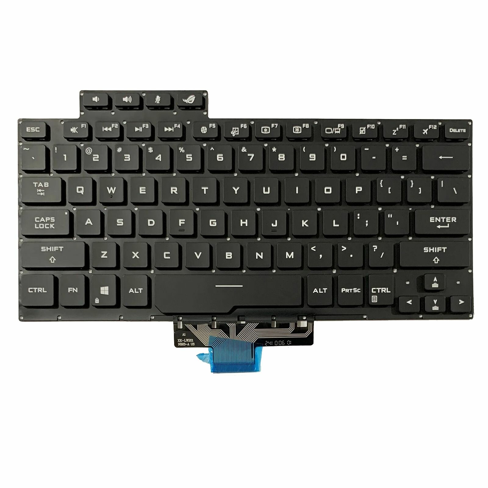 Американская раскладка клавиатуры для ноутбуков ASUS ROG G14 Zephyrus GA401I GA401M GA401 GA401Q клавиатура ноутбука