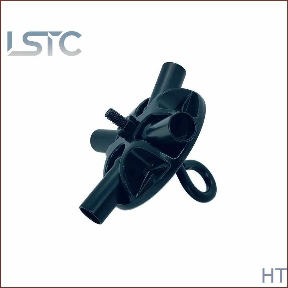 Хаб в сборе 4-х лучевой для палатки, шатра диаметр 11мм