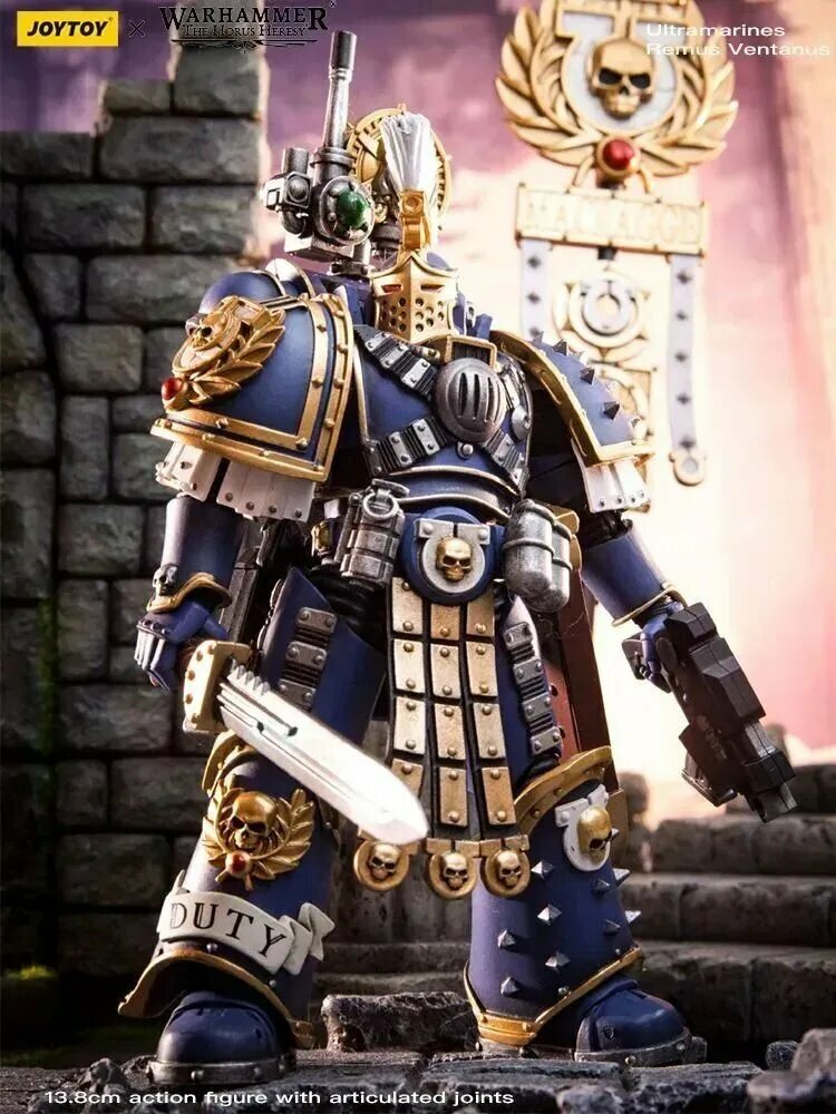 JOYTOY Warhammer 40K 1/18 Ultramarines Remus Ventanus Подарки в виде коллекционных