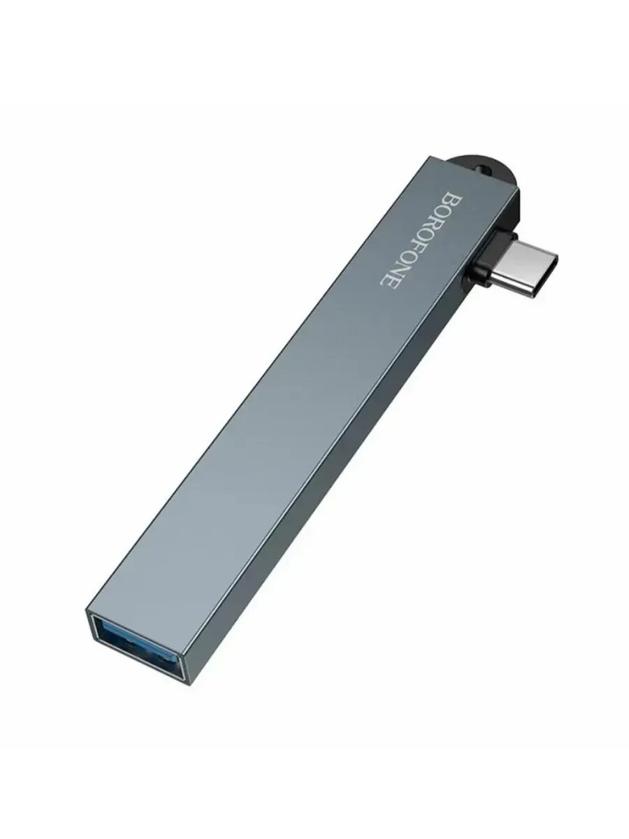 Универсальный USB-хаб 4в1 с Type-C