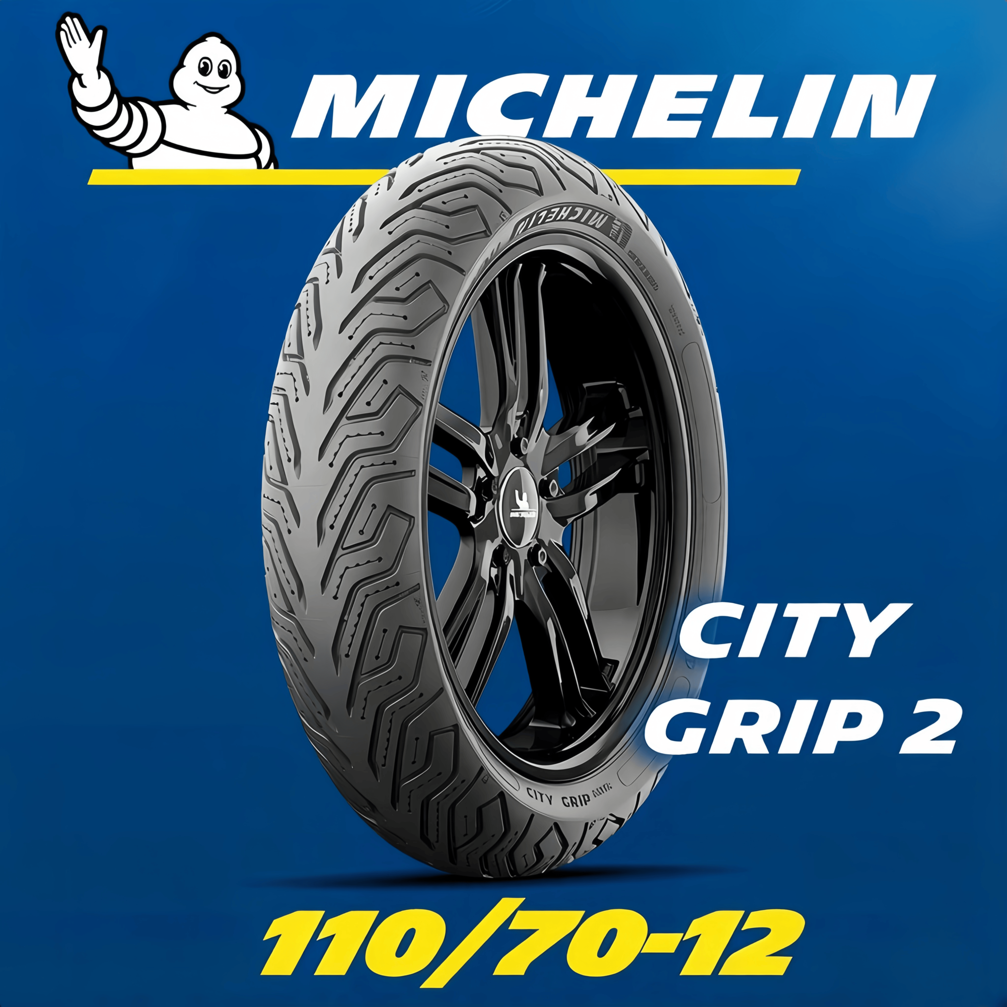 MICHELIN City Grip 2 Мотошины 110/70-12(47S)