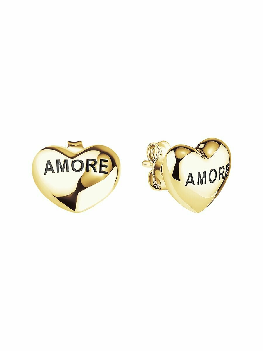 Серьги пусеты, серебро, 925 проба